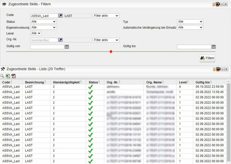 Skill Management - Cosmino